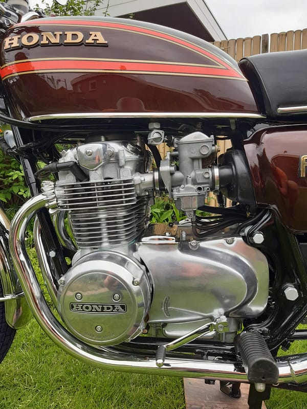 Beautiful fully nuts and bolts restored Honda CB 550 K3 1977